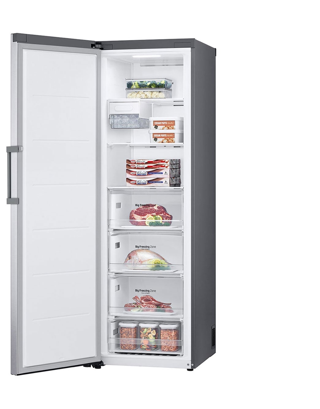 LG 324L Large Capacity Single Door Freezer | LG EA