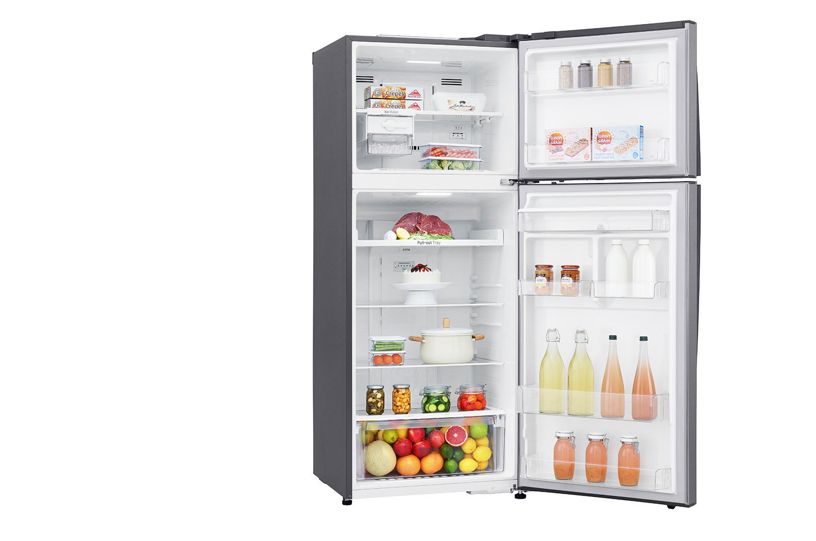LG 438L Top Freezer Refrigerator With Water Dispenser | LG EA