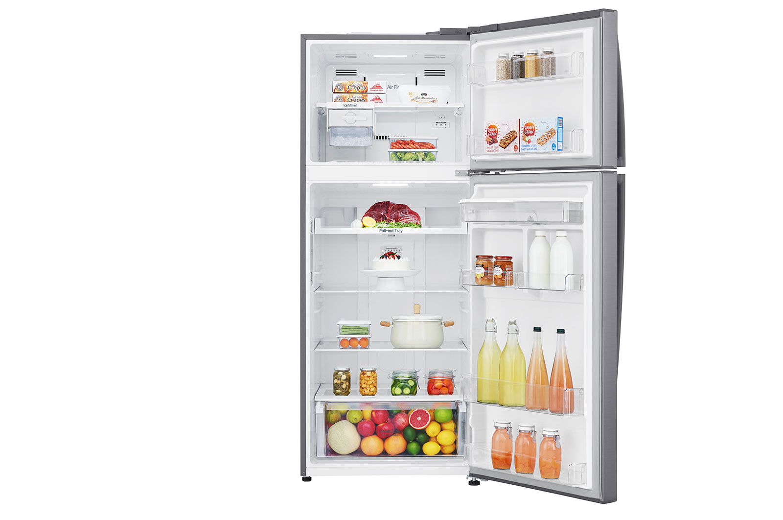LG 438L Top Freezer Refrigerator With Water Dispenser | LG EA