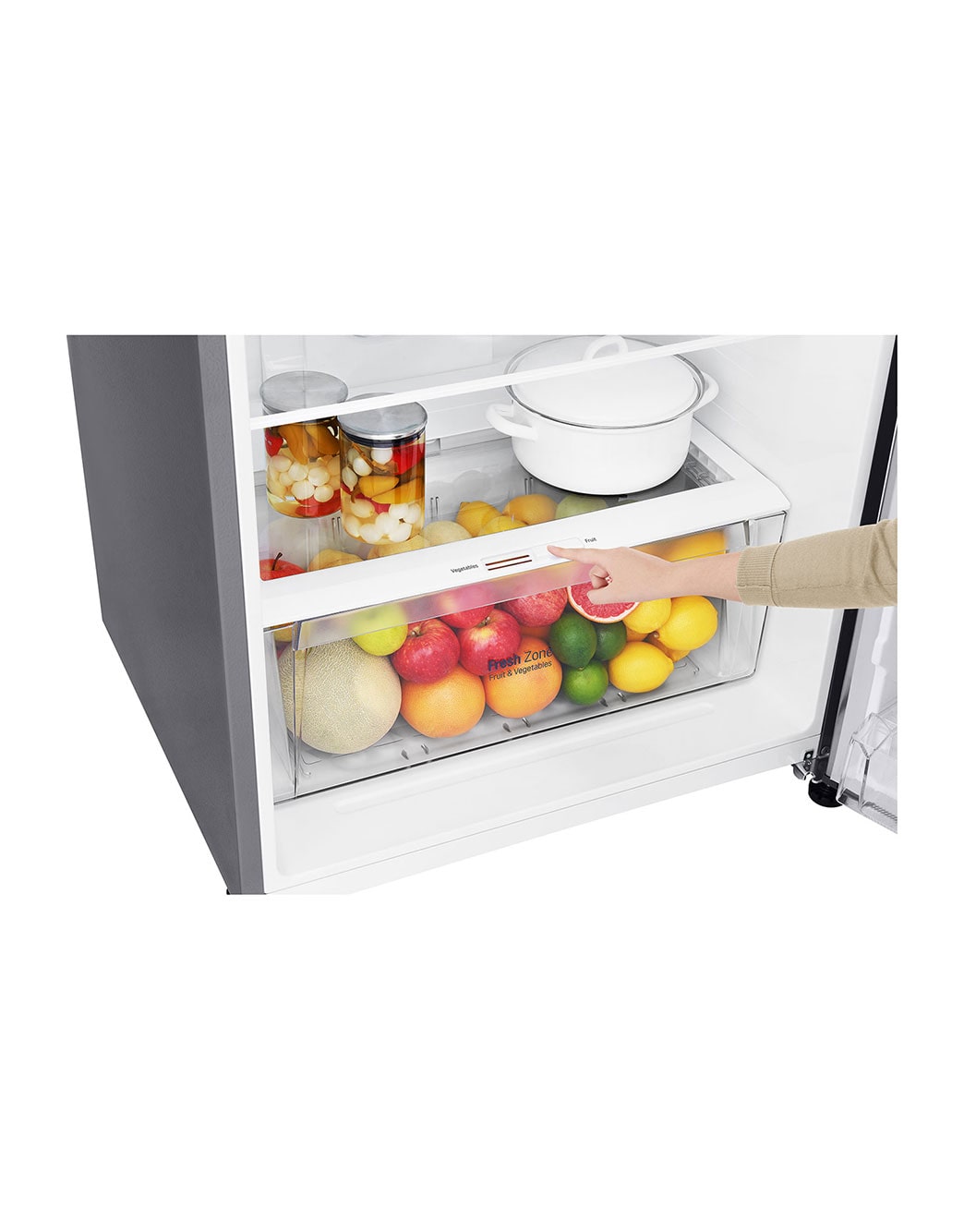 LG 438L Top Freezer Refrigerator | LinearCooling™ | LG EA