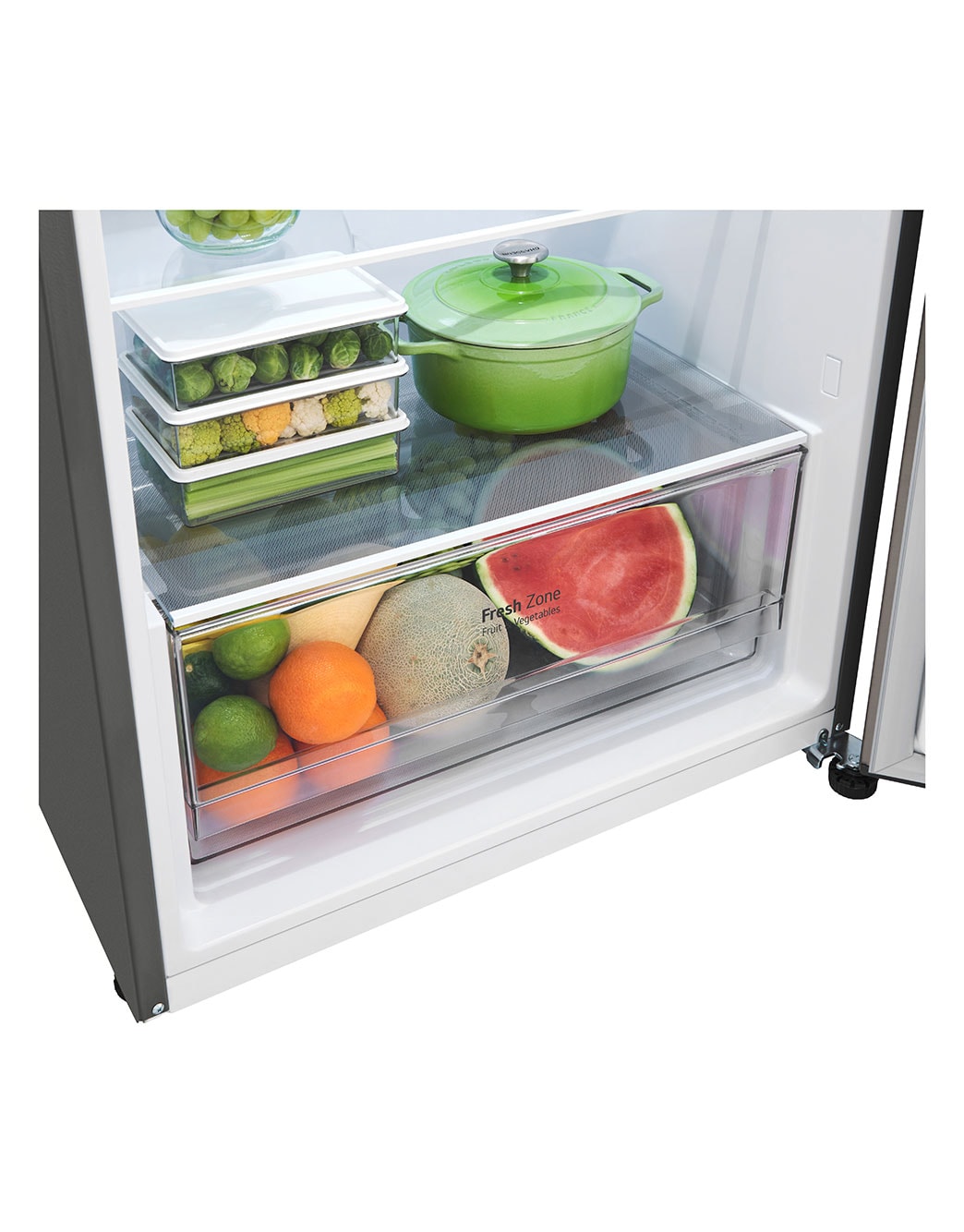 LG 375L Top Freezer Refrigerator | LINEAR Cooling™ | LG EA