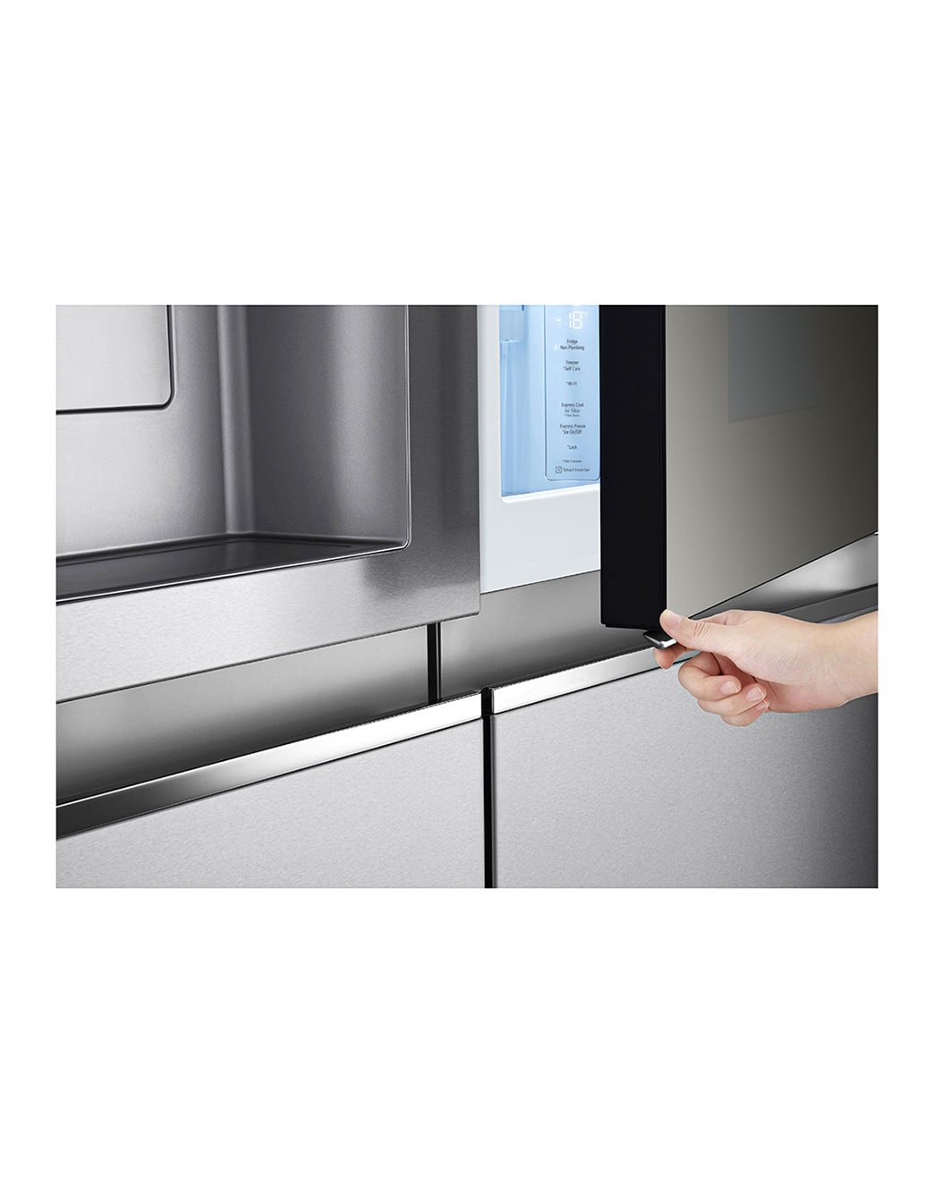 LG 635L Mirror InstaView Side by Side Refrigerator | LG East Africa