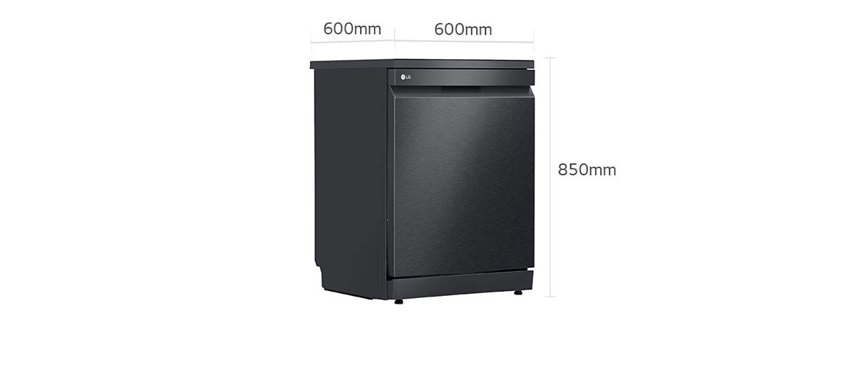 LG Matte Black QuadWash™ Dishwasher - DFB325HM | LG E.A.
