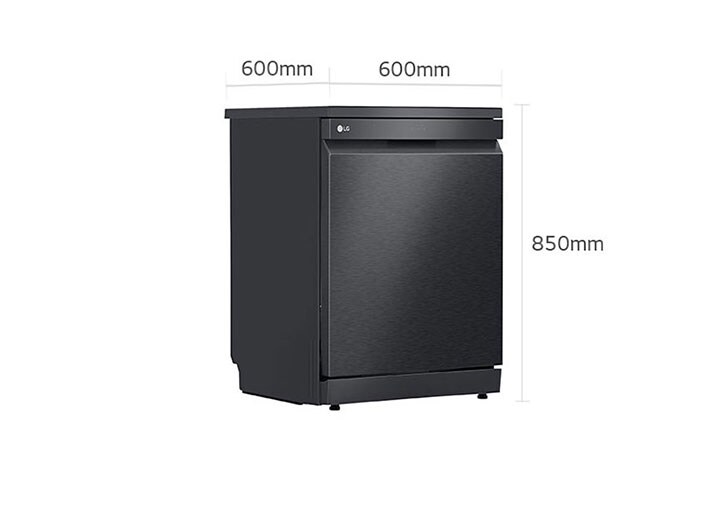 LG Matte Black QuadWash™ Dishwasher - DFB325HM | LG E.A.