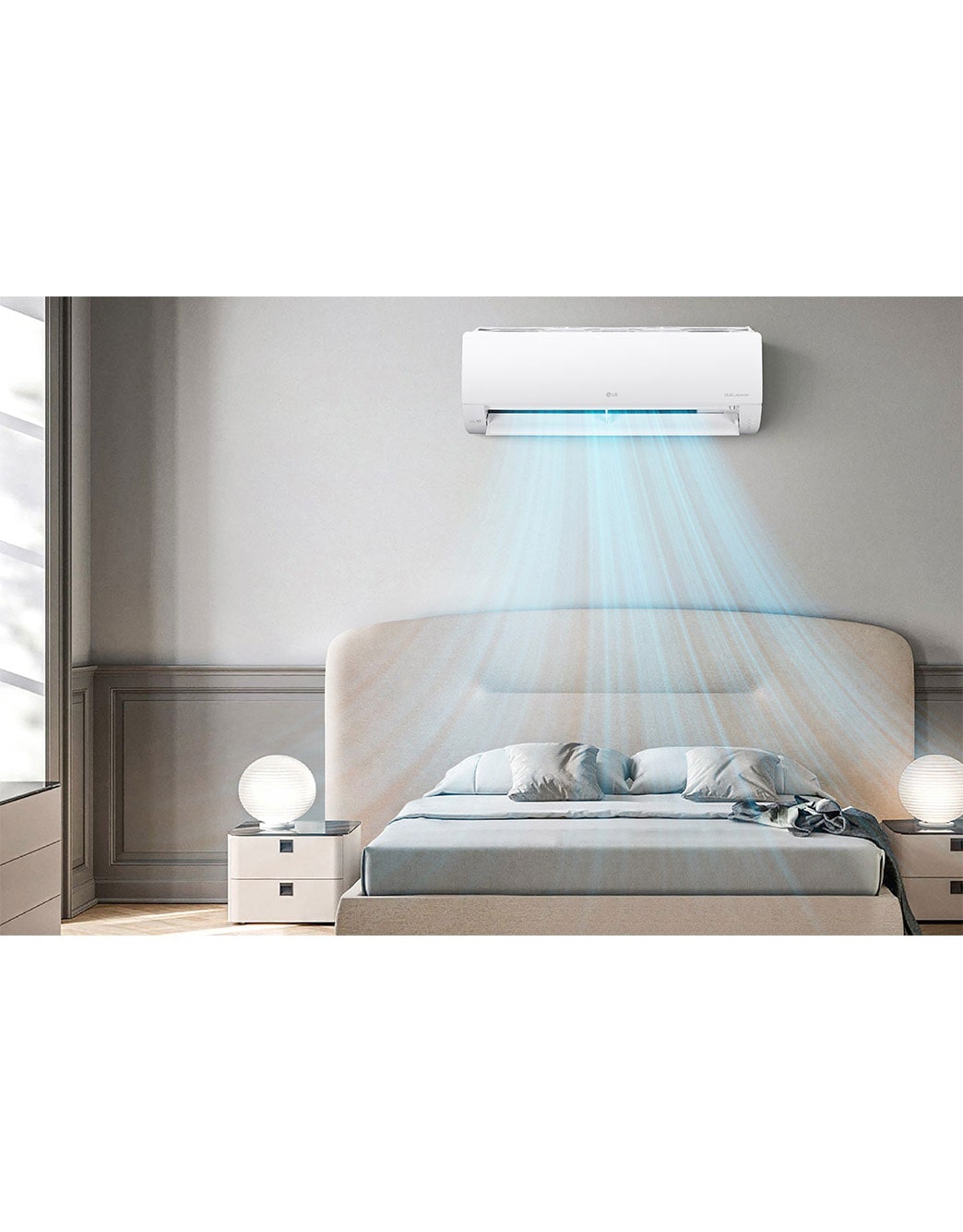 12,000 BTU Split AC: Cool for Comfort - S4-Q12JAQAL| LG E.A.