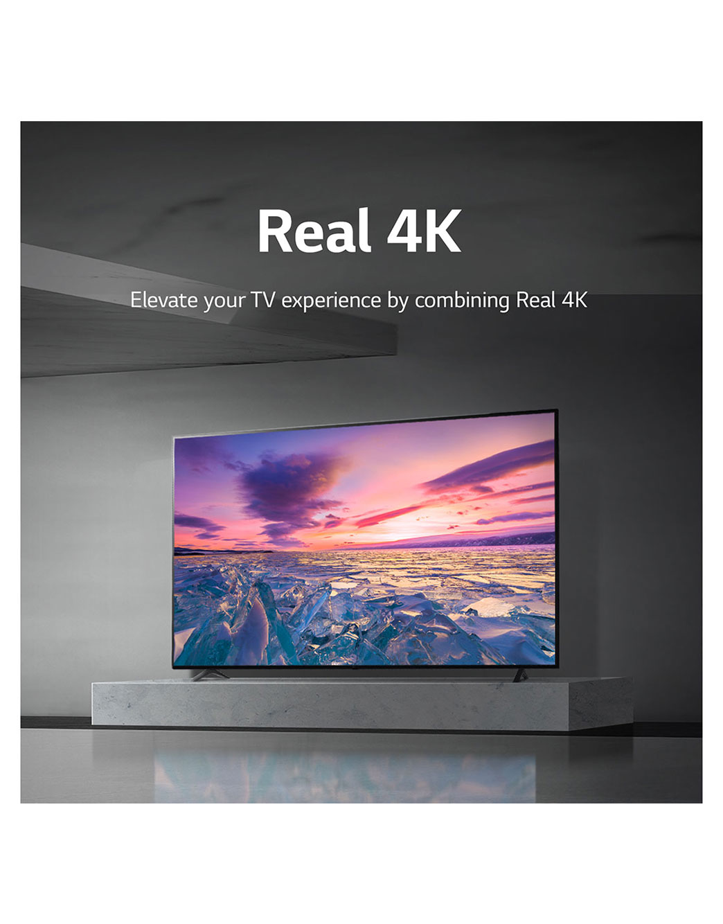 LG 43 Inch UHD 4K Smart TV | HDR10 Pro | AI ThinQ | LG EA