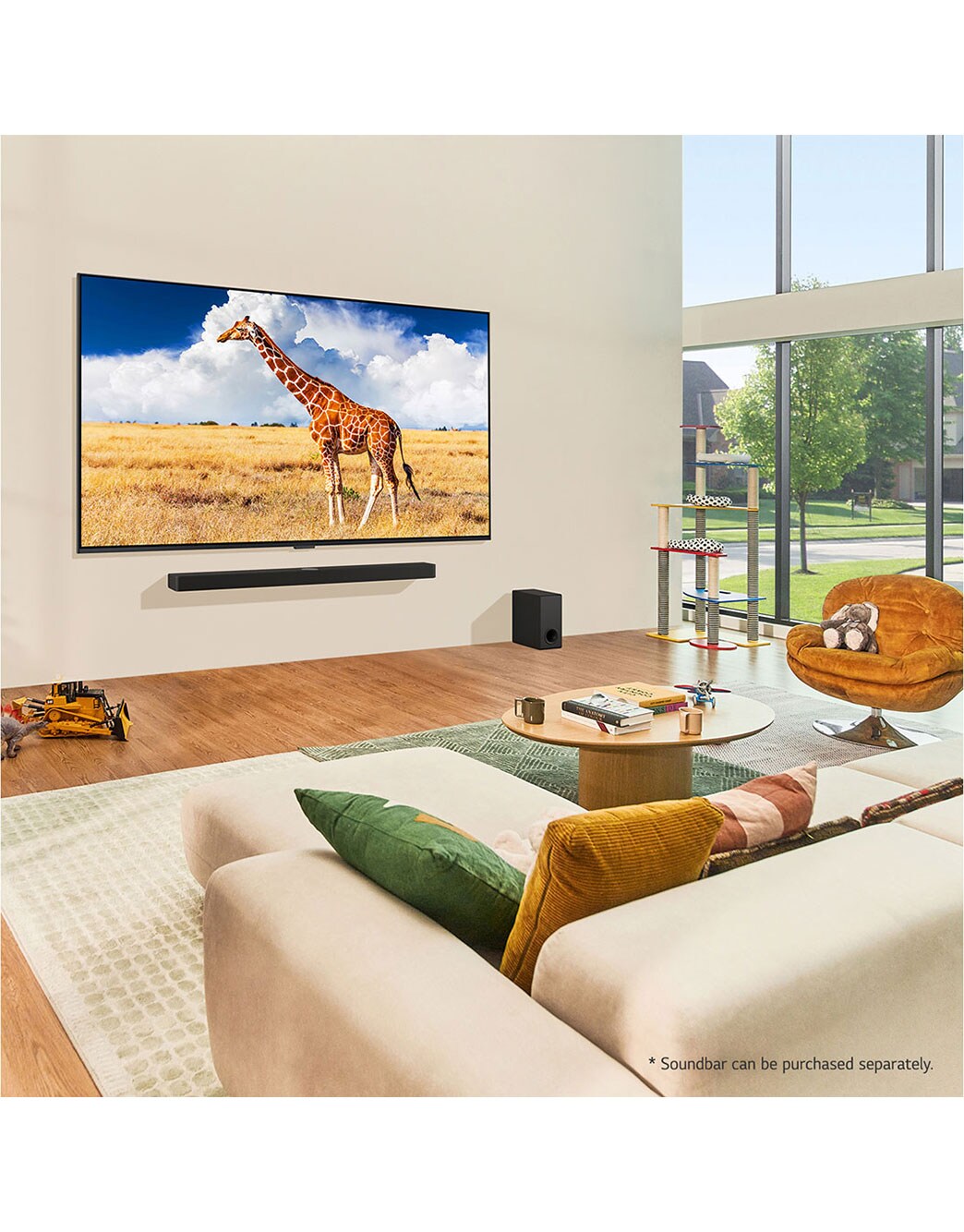 86 inch LG QLED AI QNED80 4K Smart TV 2024 | LG East Africa
