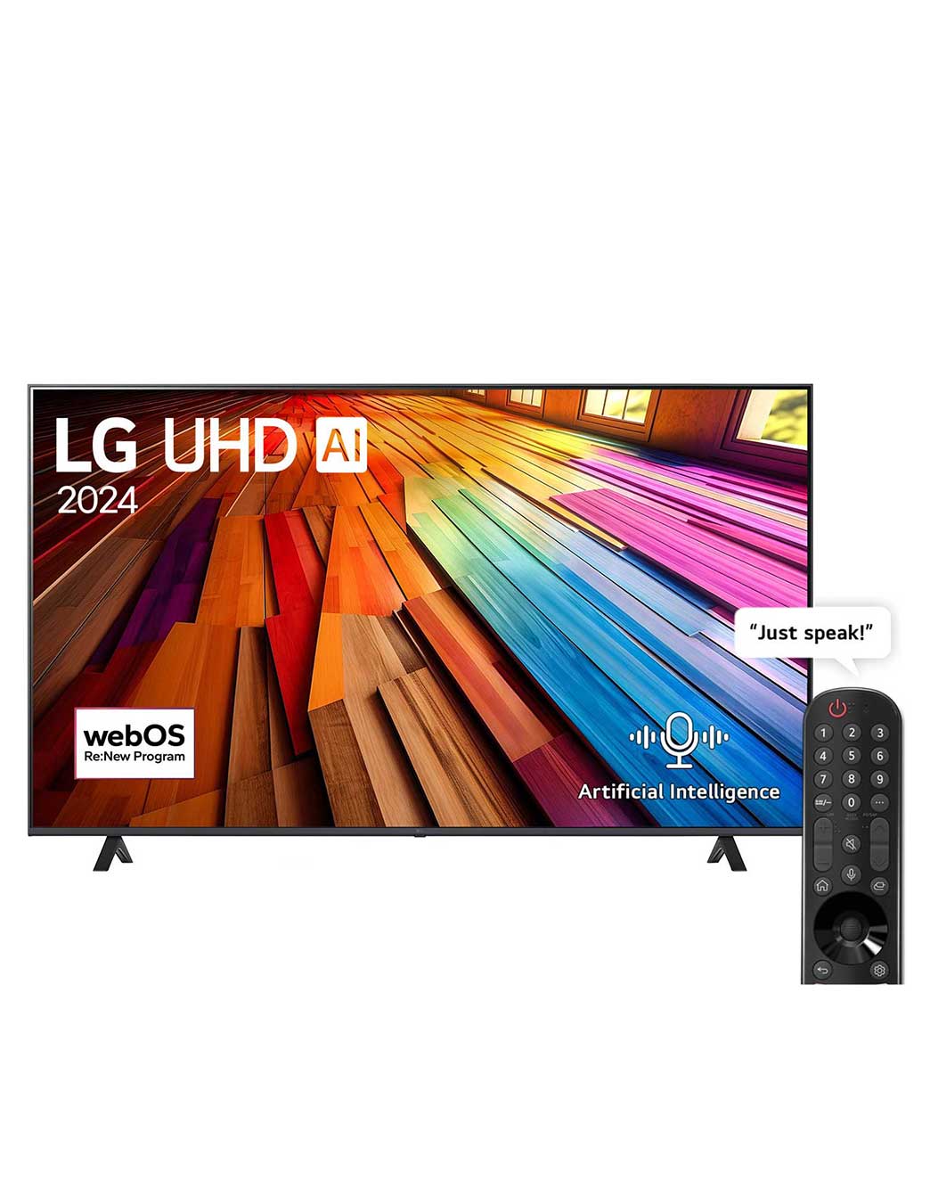 LG 75 Inch UHD AI 4K Smart TV | HDR10 | webOS24 | LG EA