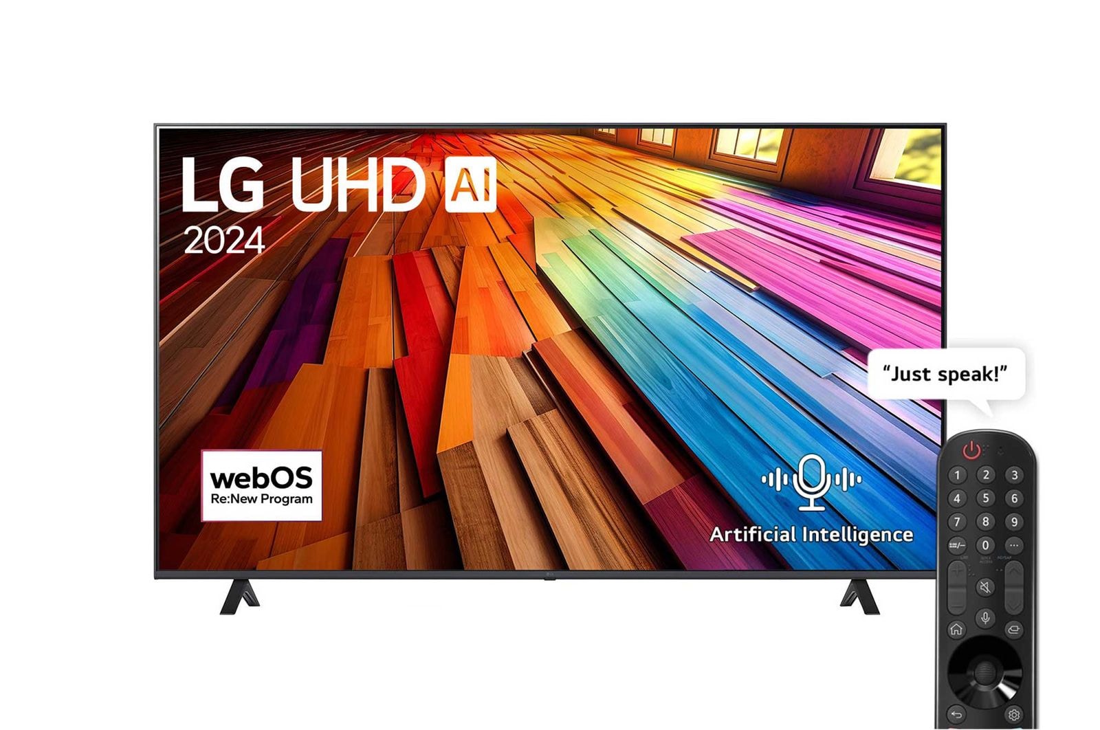 LG 75 Inch UHD AI 4K Smart TV | HDR10 | webOS24 | LG EA