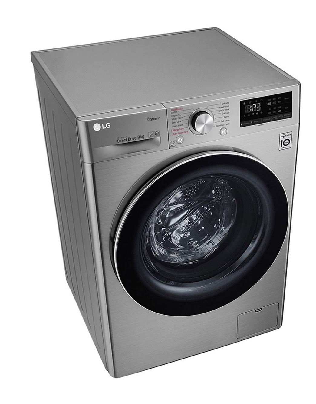 LG 9kg Front Load Washing Machine | AI DD™ | Platinum | LG East Africa