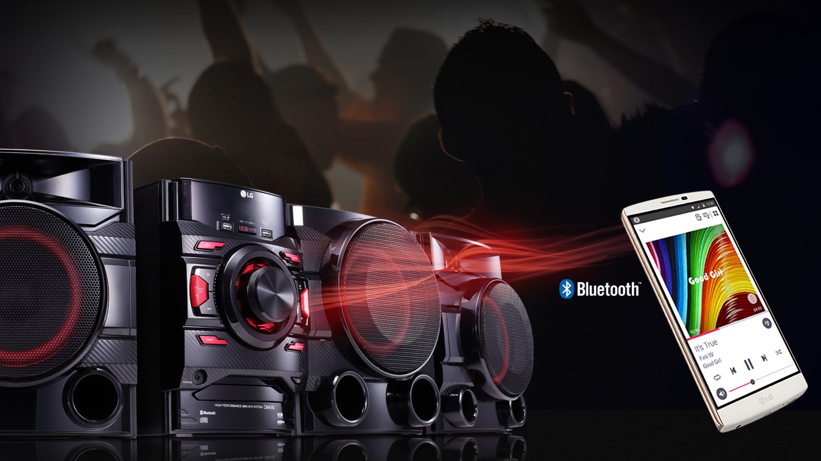 LG Audio Minicomponente CM4460 de 460W / 5300W PMPO | LG Ecuador