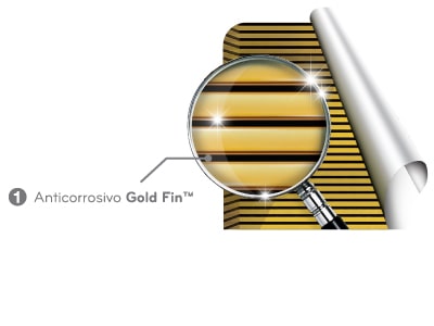 LG Aire Acondicionado Inverter V SW362HP con Anticorrosivo Gold Fin ...