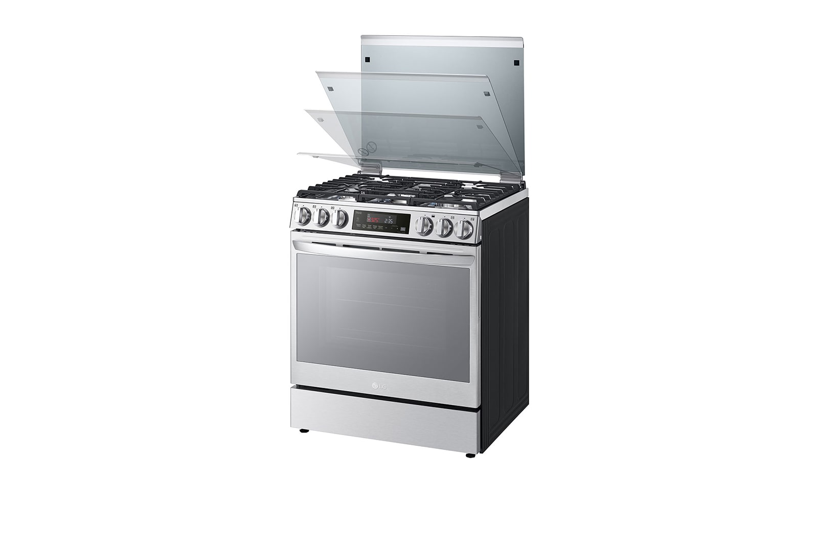Estufa a Gas 5.8p³ LG LRGL5847S InstaView Air Fryer ThinQ