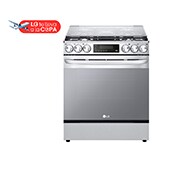 Estufa a Gas 5.8p³ LG LRGL5847S InstaView Air Fryer ThinQ