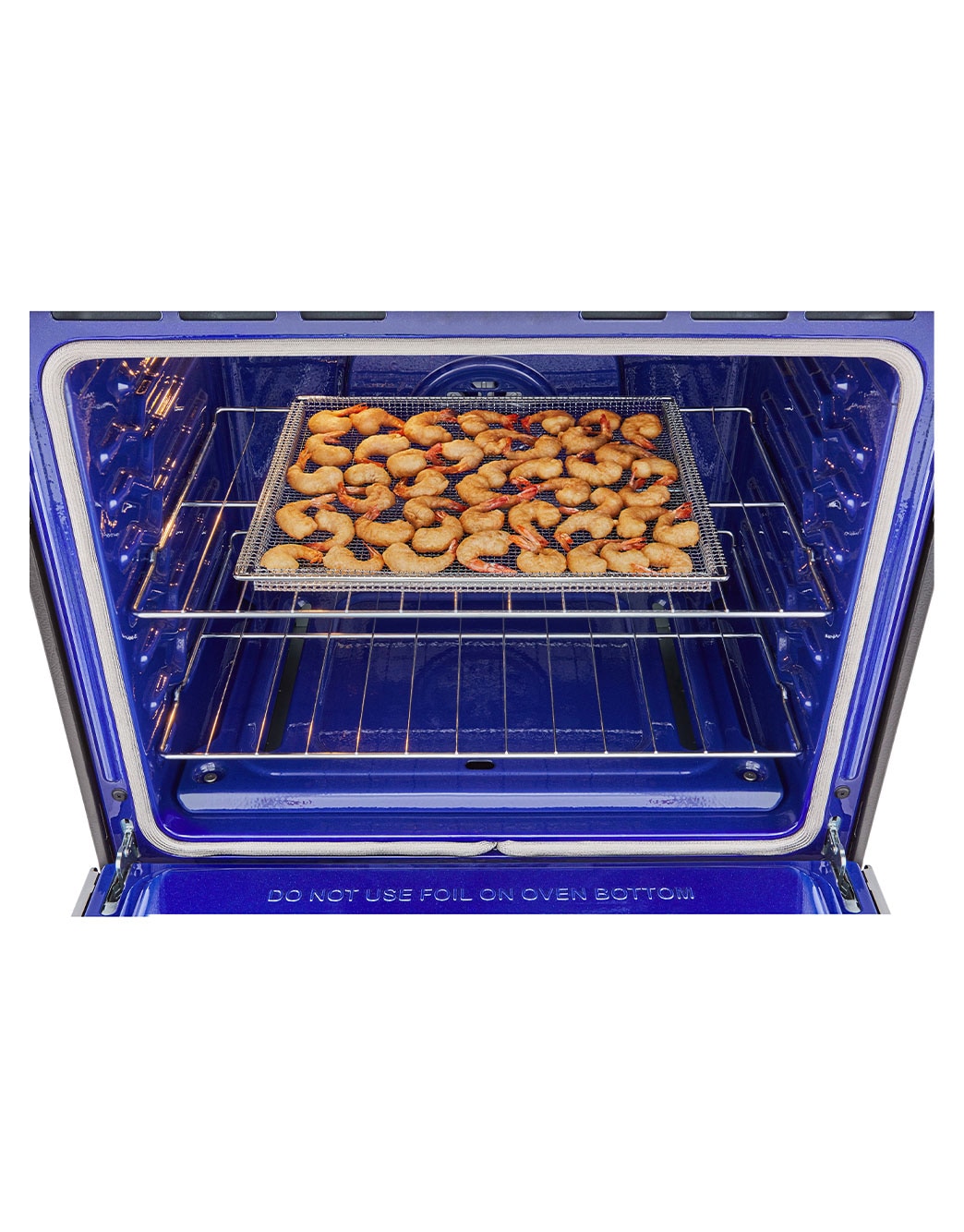 Estufa a Gas 5.8p³ LG LRGL5847S InstaView Air Fryer ThinQ