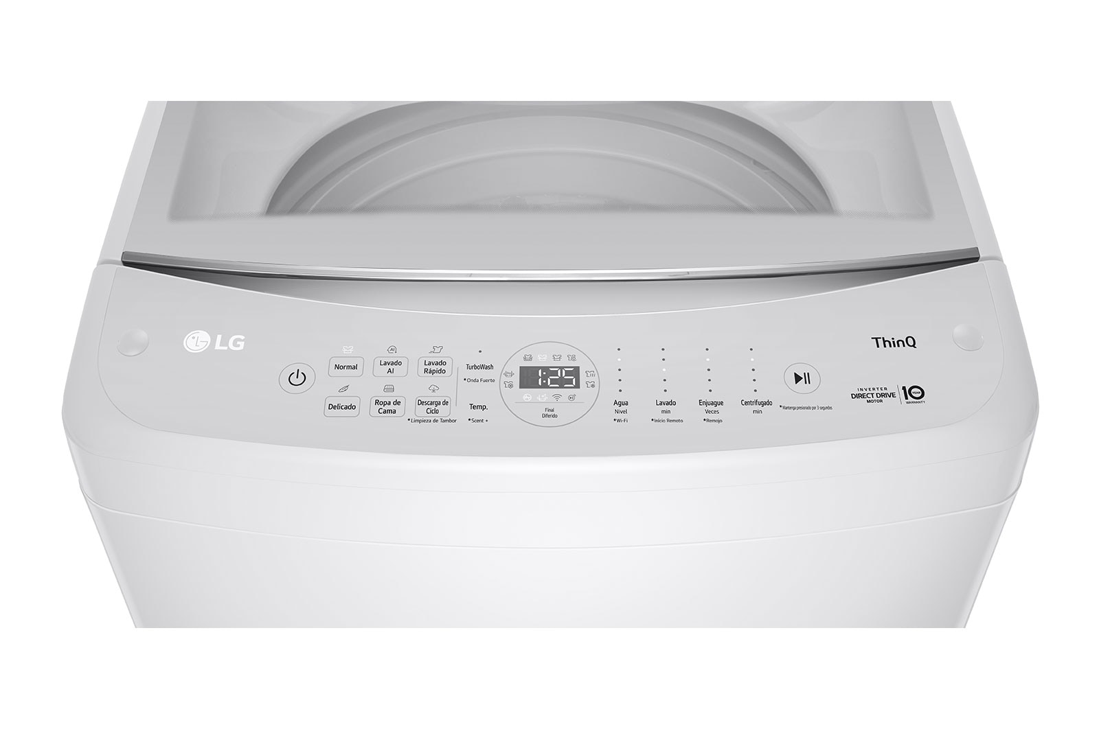 Lavadora Carga Superior 21Kg WT21BWV6 | LG EC