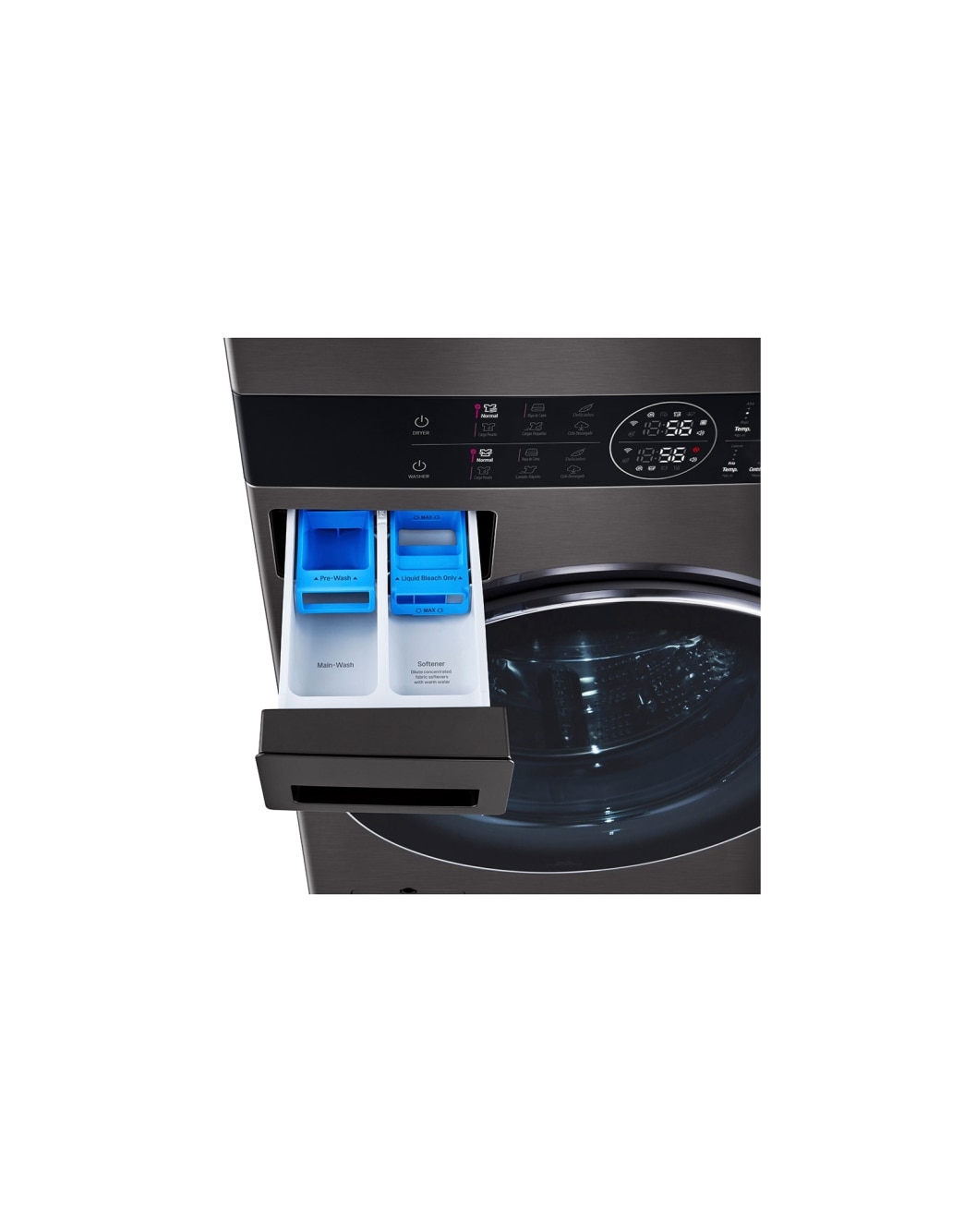 Torre de lavado a Gas WashTower™ 25/22kg WK25BS6 | LG EC