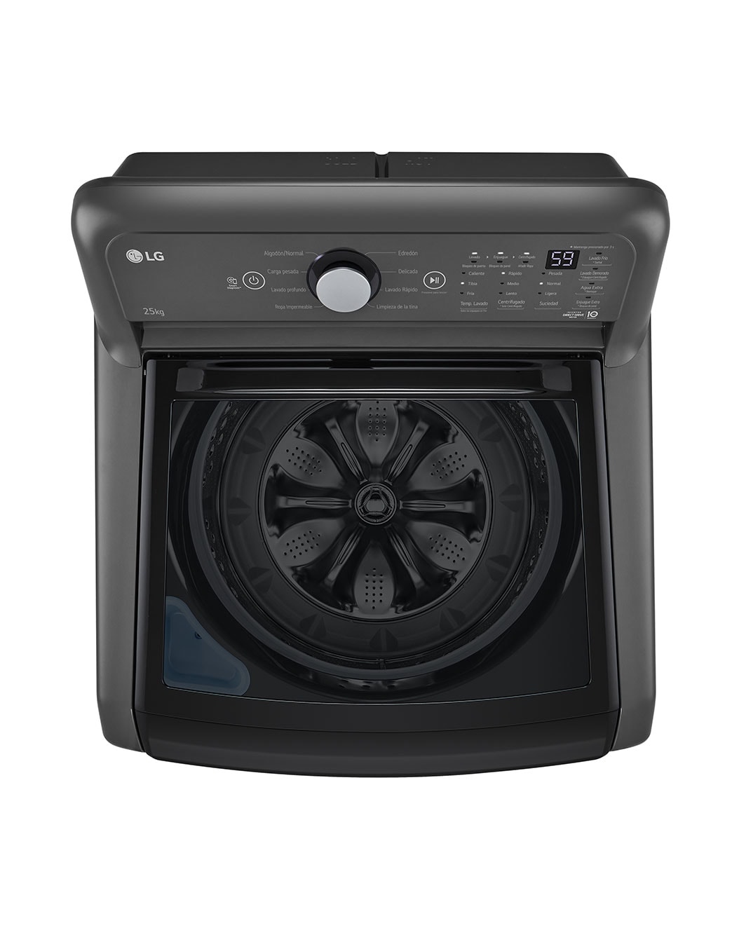 Lavadora LG Carga Superior 25kg/55L WT25MT6HK | LG EC