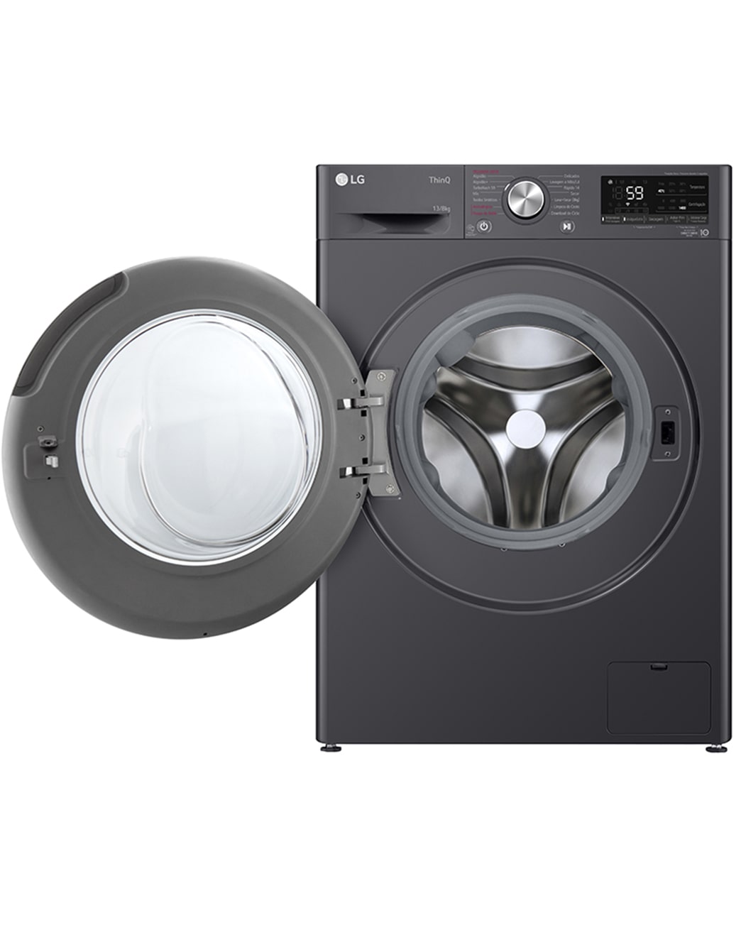 Lavadora Secadora Carga Frontal 13/8 kg | 6 Motion DD | DirectDrive Inverter | Smart ThinQ (Wi ...