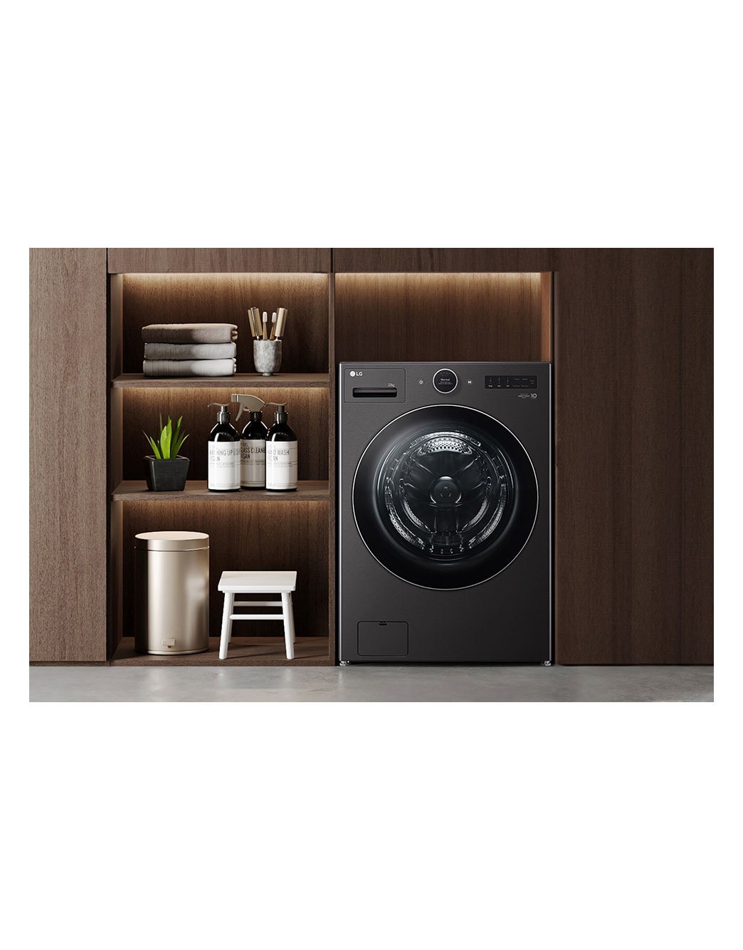 22kg AI DD™ Steam™ Washing Machine - Model number | LG EC