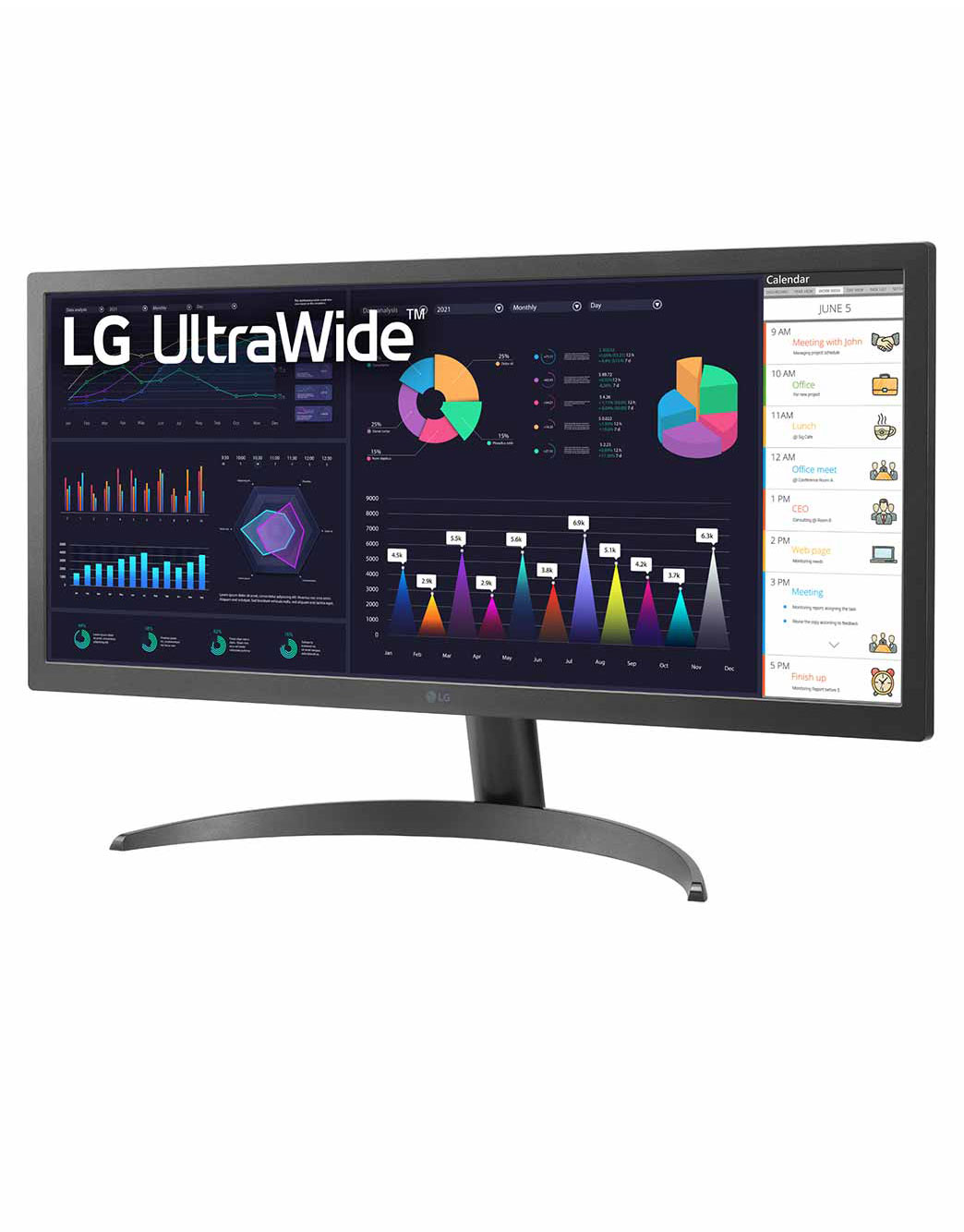 LG Monitor FHD HDR10 IPS UltraWide con AMD FreeSync™ de 26” | LG Ecuador