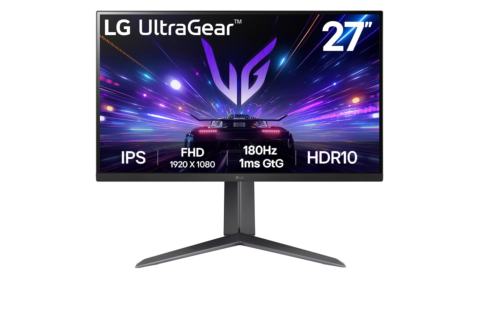 Monitor Gamer UltraGear™ 27'' FHD -IPS | 180Hz 1ms (GtG) - Pivoteable | LG EC