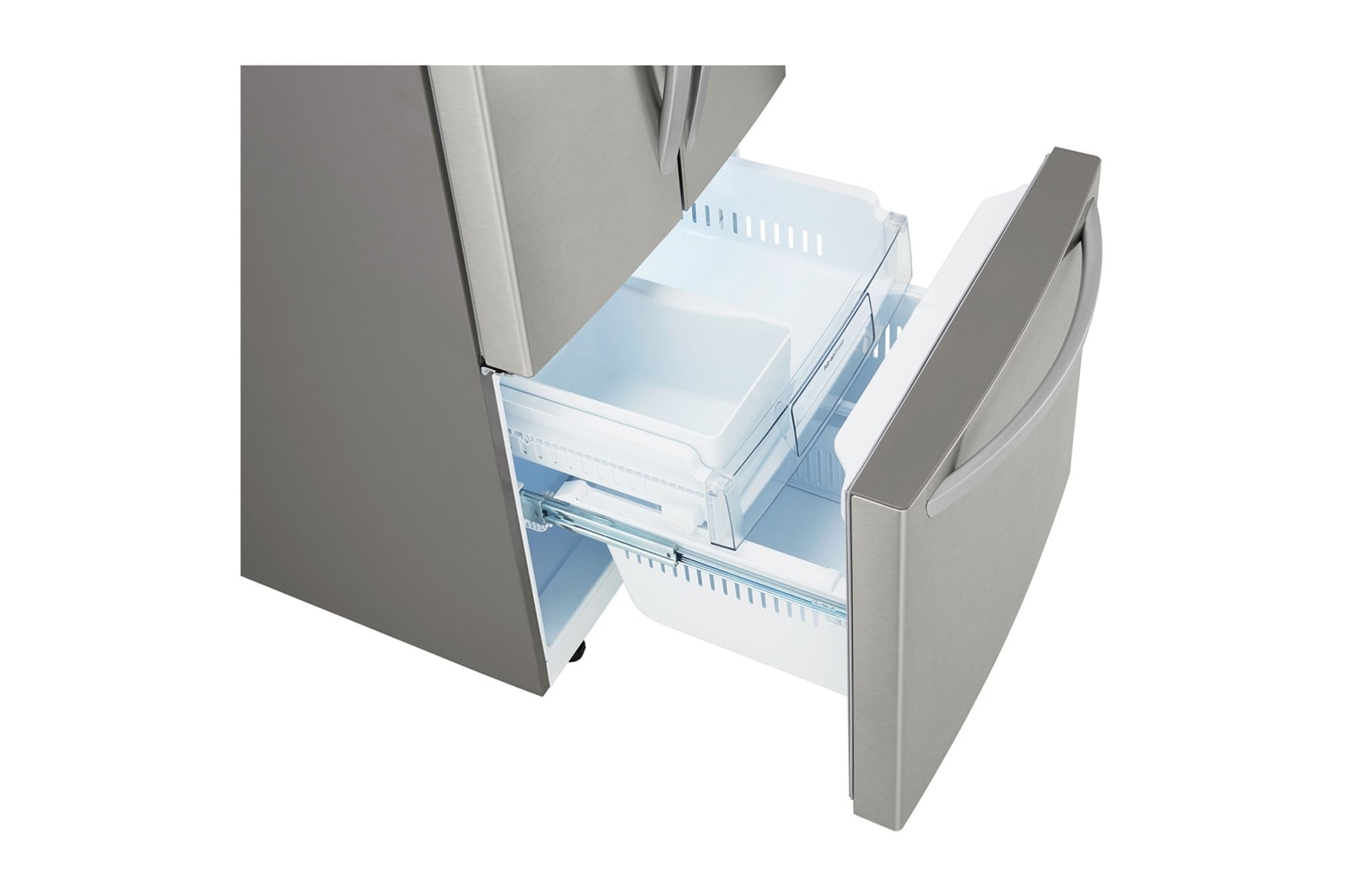 Refrigeradora French Door 22p³ LG GM22BGPK Multi Air Flow