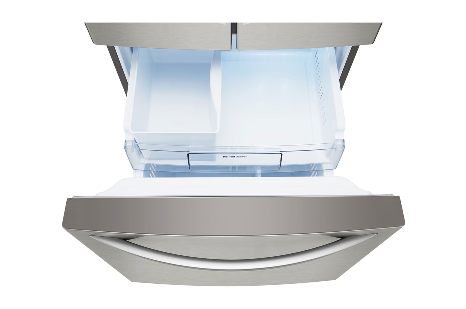 Refrigeradora French Door 22p³ LG GM22BGPK Multi Air Flow