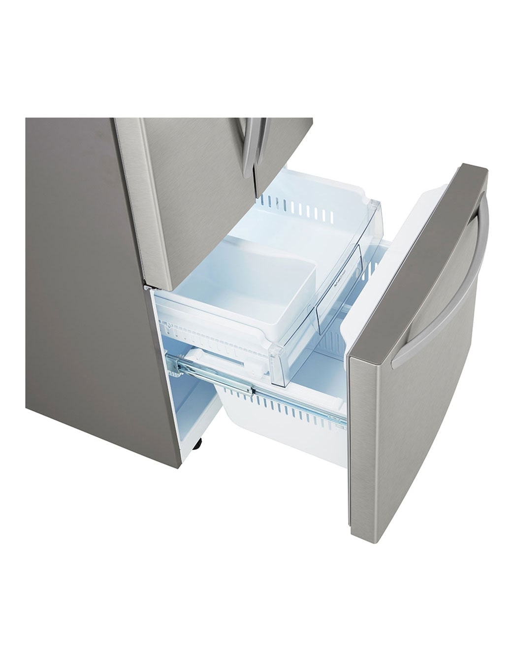 Refrigeradora French Door 22p³ LG GM22BGPK Multi Air Flow