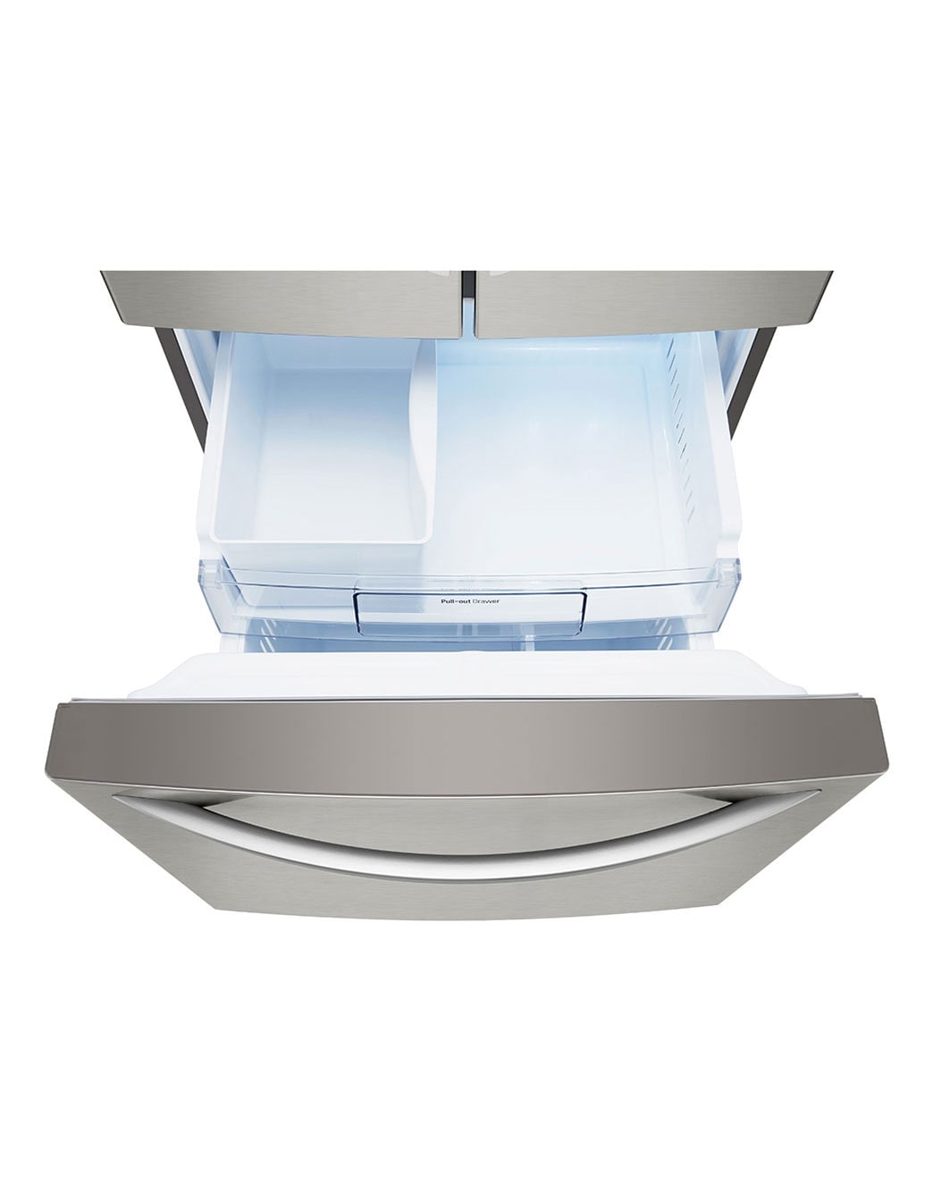 Refrigeradora French Door 22p³ LG GM22BGPK Multi Air Flow