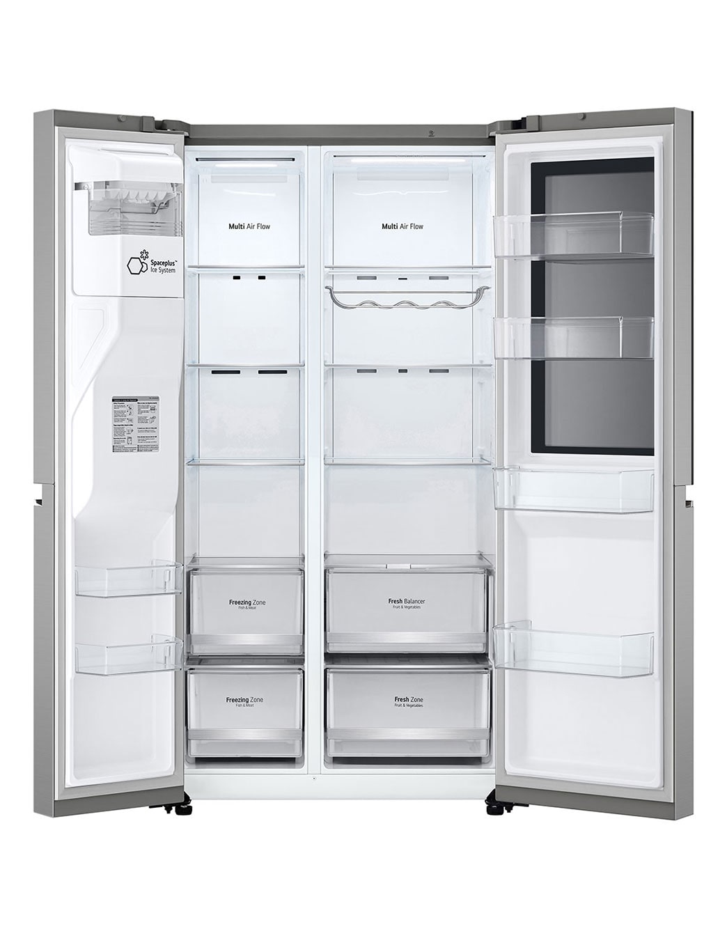 Refrigeradora SideBySide 23.8pᶟ LS66SXTC | EC