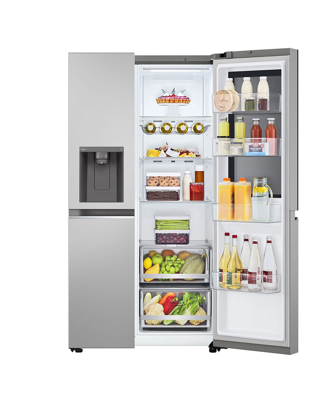 Refrigeradora SideBySide 23.8pᶟ LS66SXTC | EC