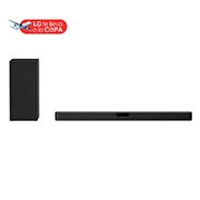 Barra de Sonido LG SN5 2.1Ch (400W) Bluetooth Subwoofer inalámbrico ...
