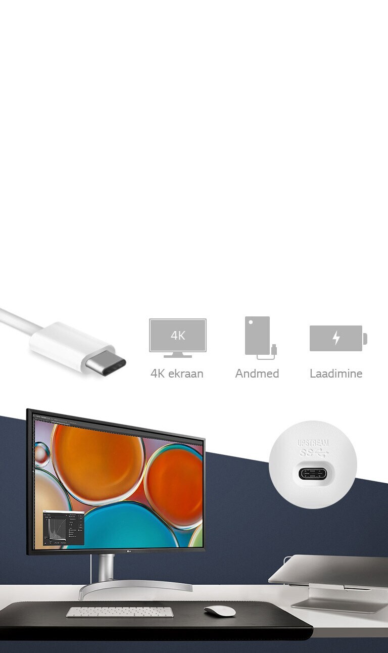 LG 32-tolline UHD 4K monitor | LG Eesti