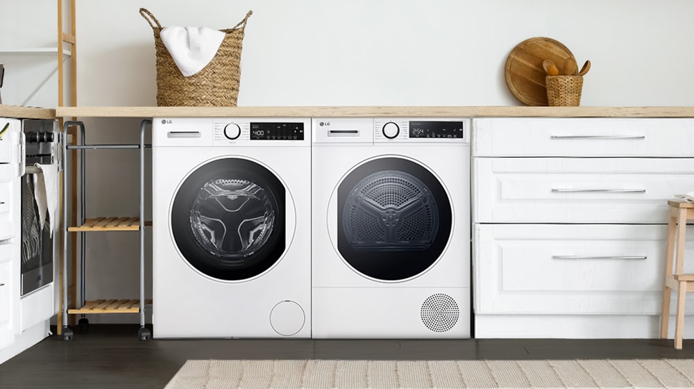 LG Front Load Full Automatic Washing Machine 8KG| 2B Egypt