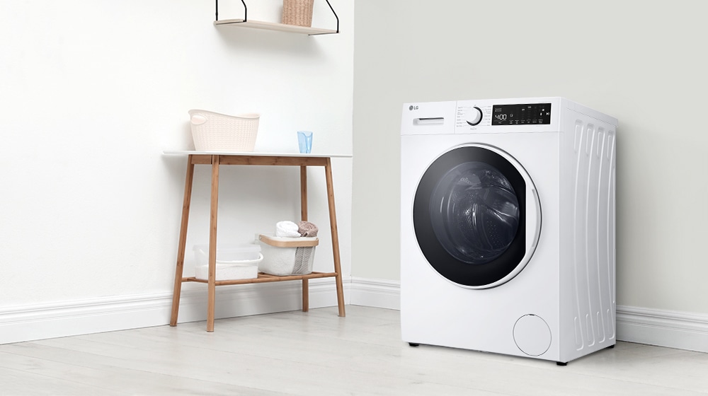LG Front Load Full Automatic Washing Machine 8KG| 2B Egypt