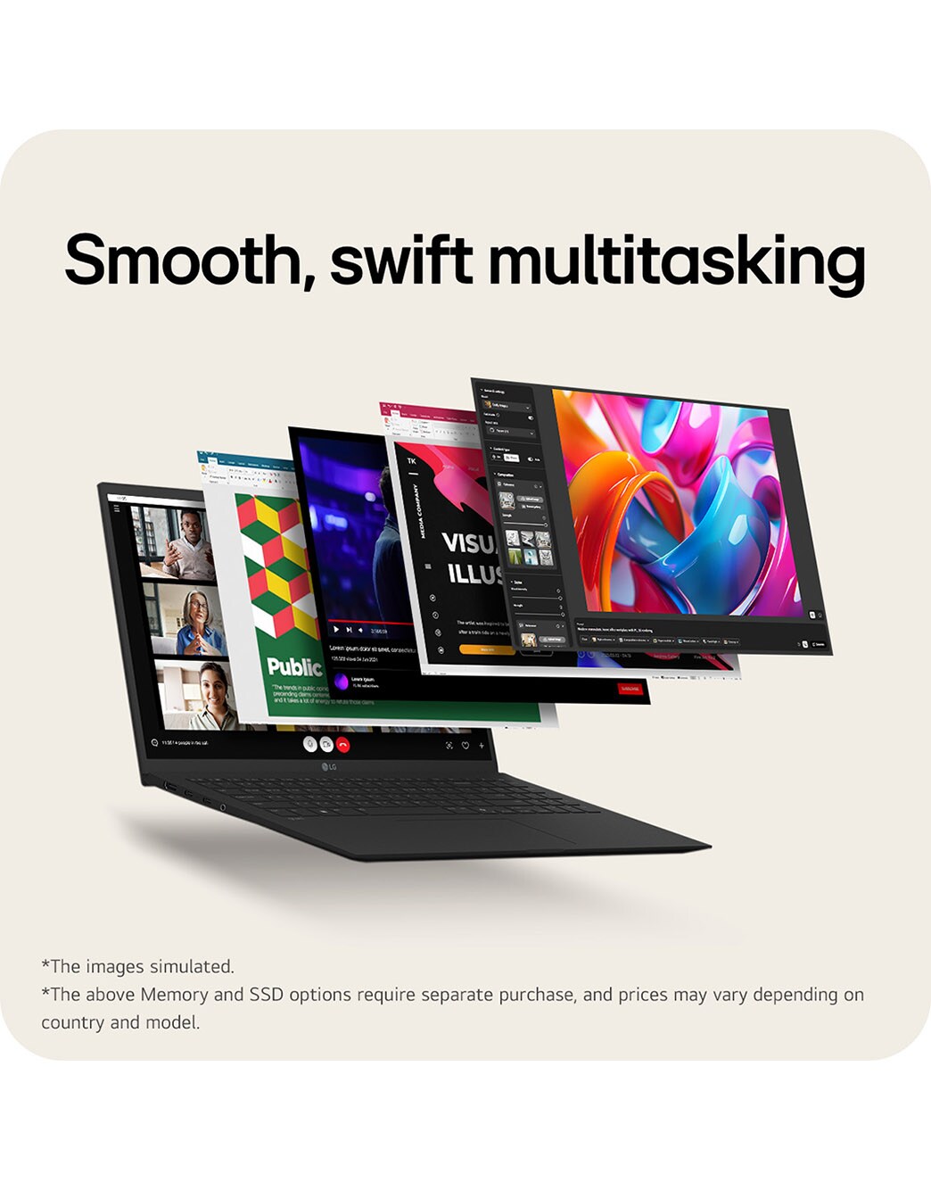 LG 15Z80T: gram 15” | Lightweight AMD Ryzen AI Processor Laptop ...