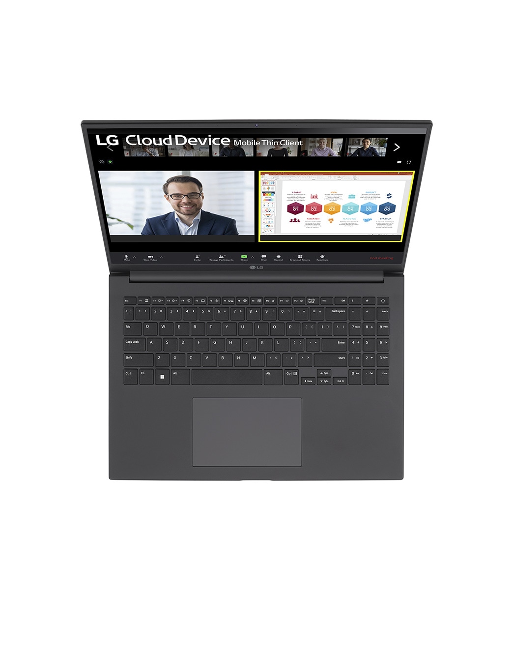 LG 16UT70Q (Window OS): 16” Mobile Thin Client with 16:10 IPS Display ...