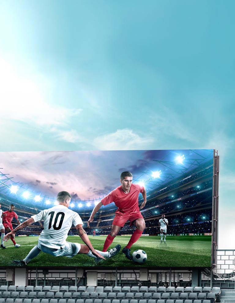 LBS Stadium Series | Outdoor | LED Signage | Business | LG Global