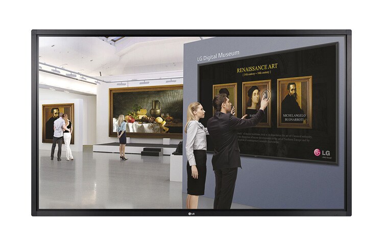 LG 84WT70 Επαγγελματική LED UHD Multitouch Οθόνη 84'' | LG Electronics Greece