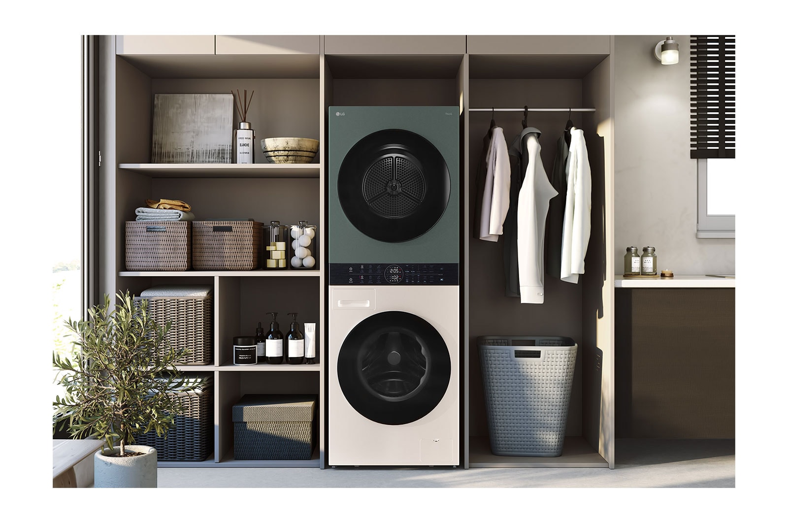 LG Πλυντήριο/Στεγνωτήριο Ρούχων 12/10kg WT1210EGF| LG Ελλάς
