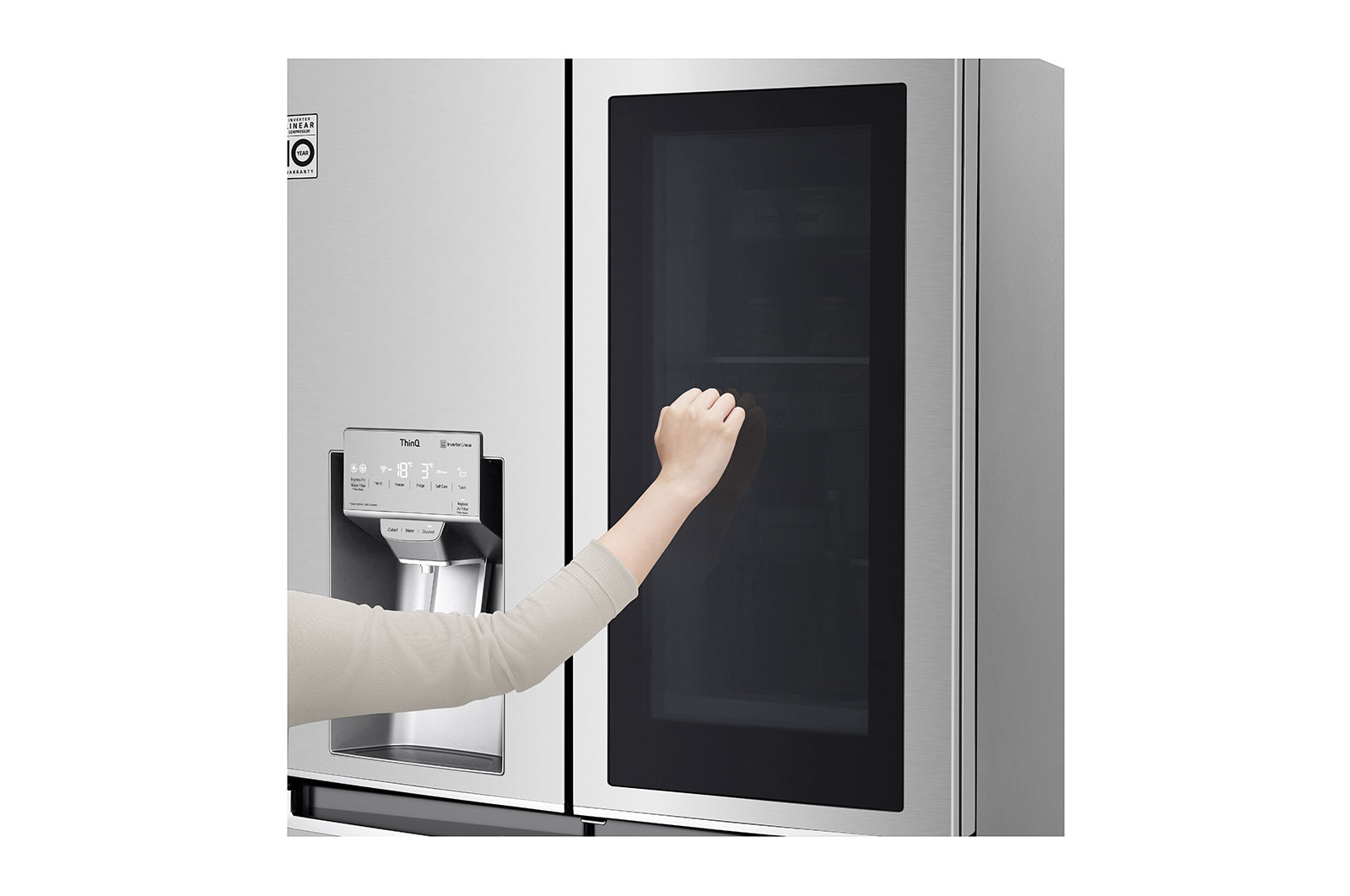 LG Ψυγείο Ντουλάπα Οριζόντιας Διάταξης GMX945NS9F | LG Ελλάς