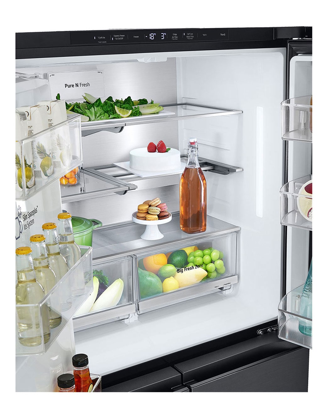 LG Ψυγείο Ντουλάπα Total No Frost: GMG960EVEE | LG Ελλάς