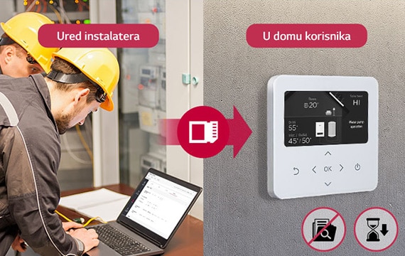 Definiranje postavki prije instalacije1