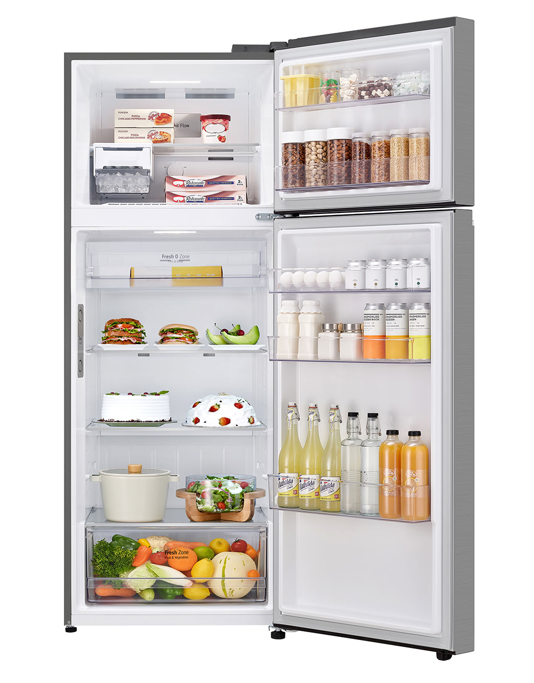 461L Hladnjak s ledenicom na vrhu GTBV44PYBKD | LG HR