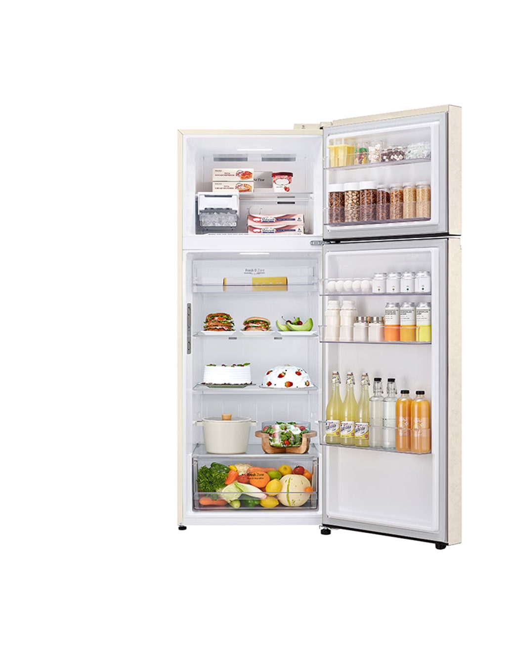 461L Hladnjak s ledenicom na vrhu GTBV44SEBKD | LG HR