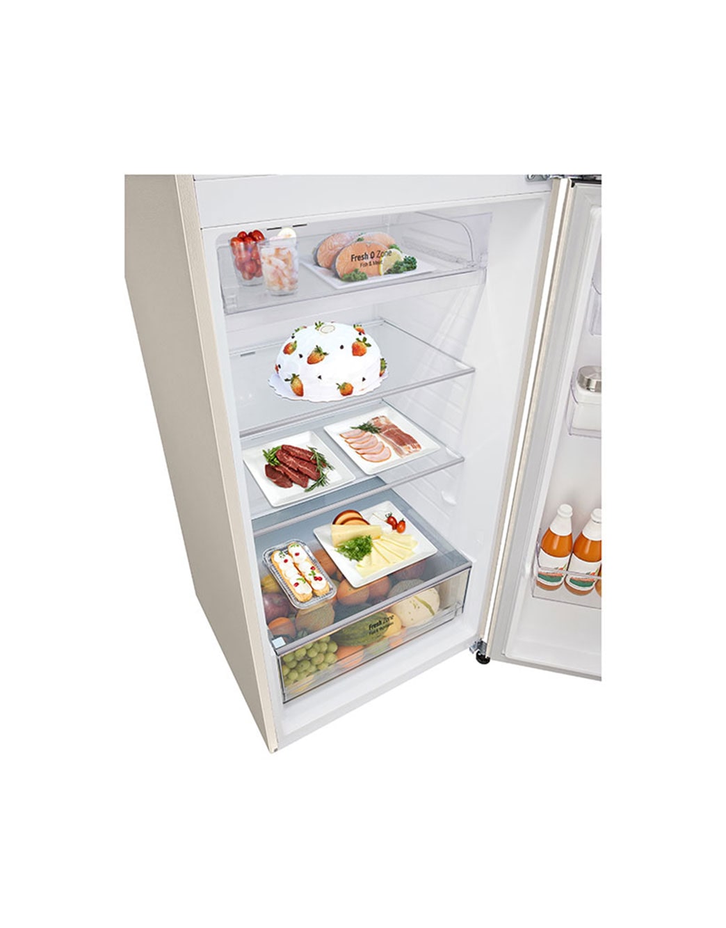 461L Hladnjak s ledenicom na vrhu GTBV44SEBKD | LG HR