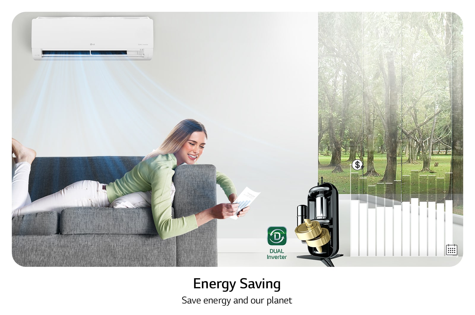 LG DUALCOOL Special EC klima-uređaj S24EC | LG HR