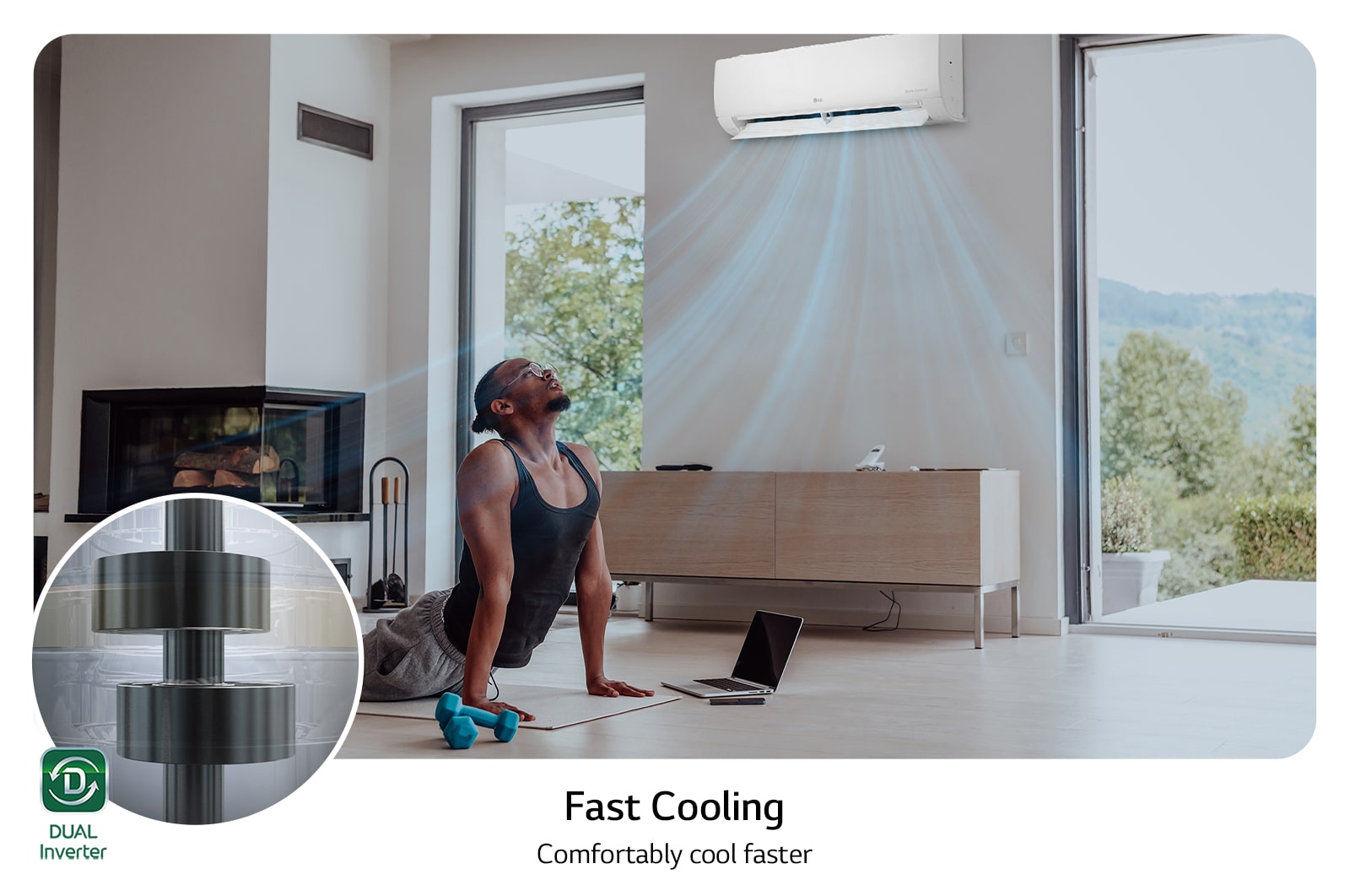 LG DUALCOOL Special EC klima-uređaj S24EC | LG HR