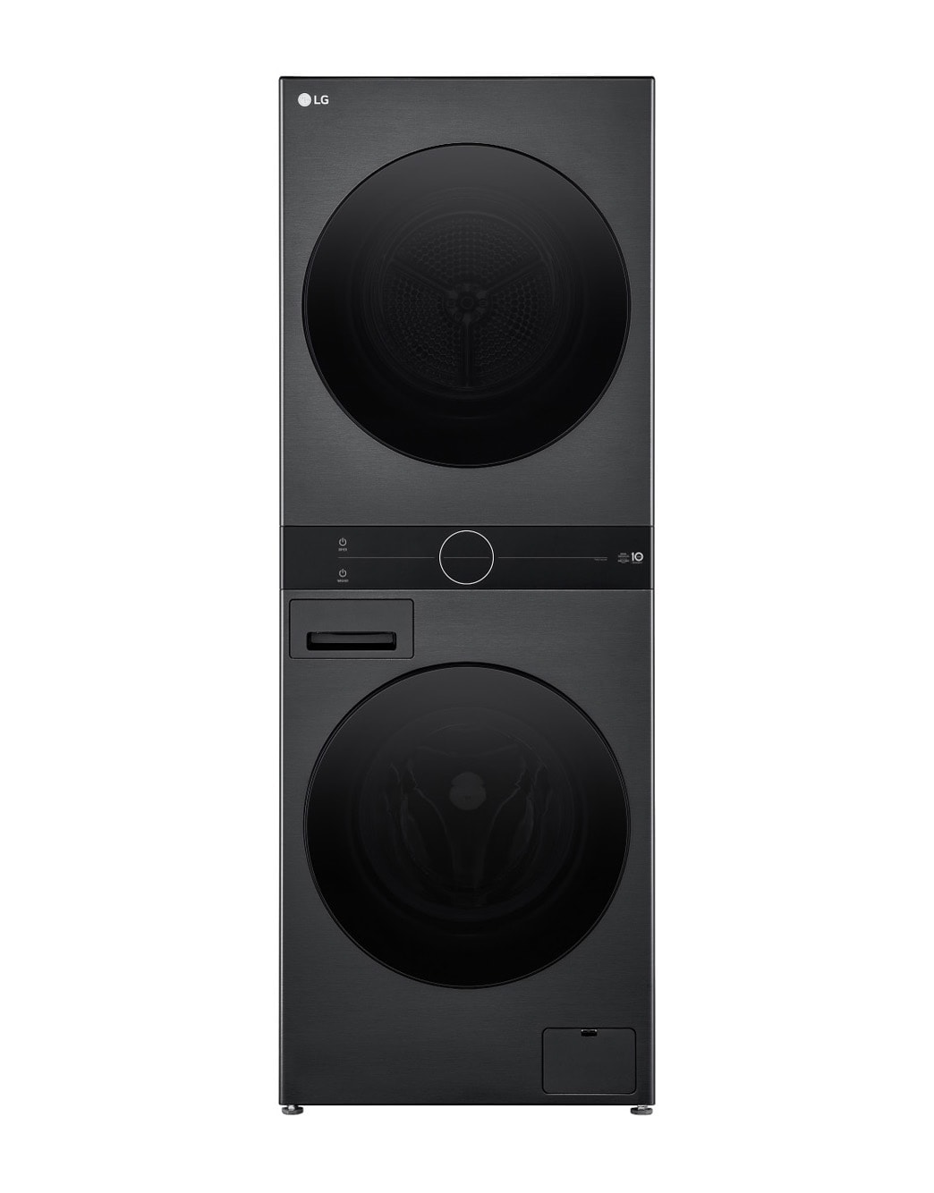 LG WashTower 12/10 kg, Steam WT1210BBF | LG HR